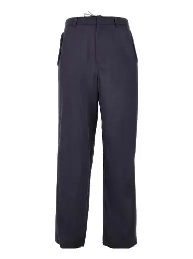 Emporio Armani Logo Plaque Trousers - Black