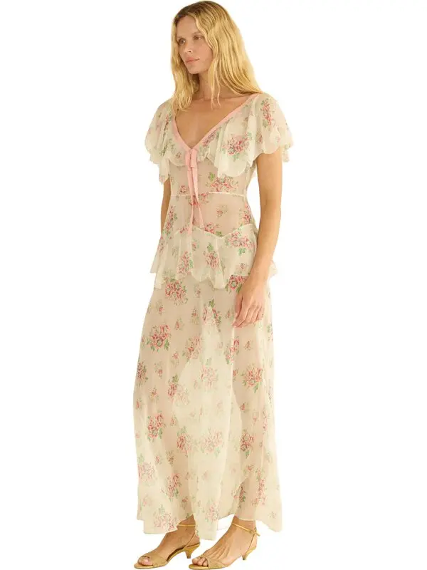 DÔEN Amelisse Floral Maxi Dress - Colette Rose