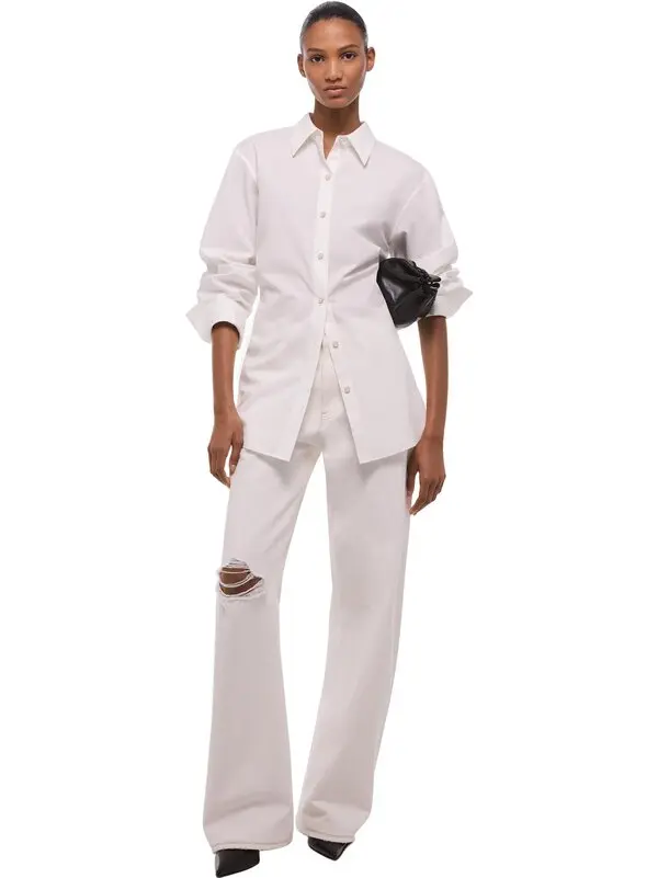 Helmut Lang Knot Detail Shirt - White