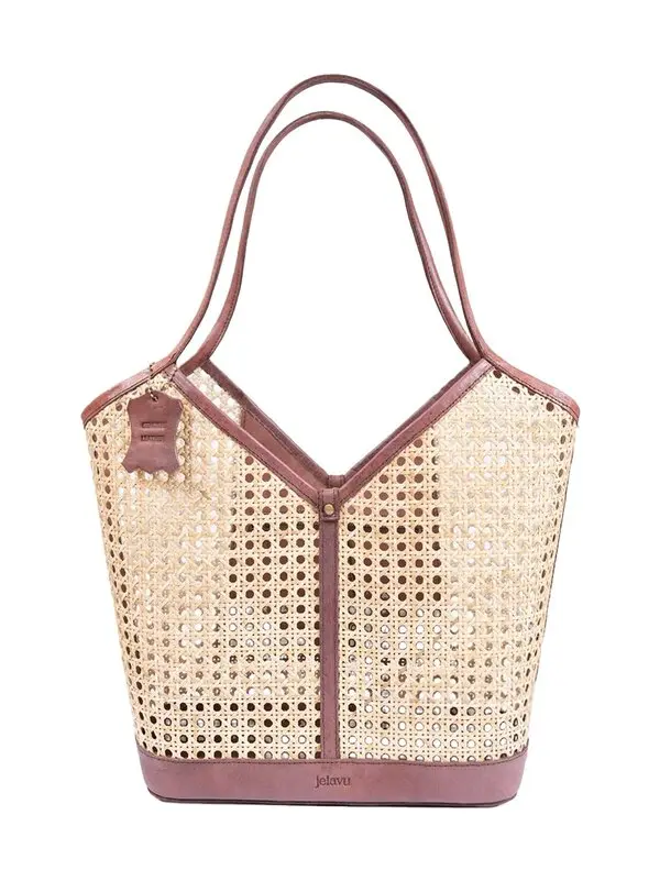 JELAVU Ophelia Large Tote - Brown