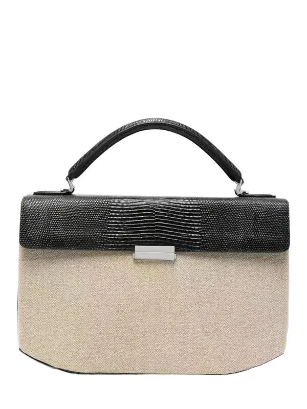 TOTEME Clip Canvas Tote Bag - Neutrals
