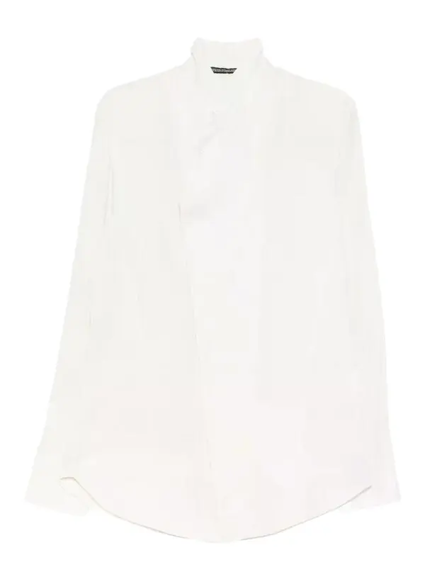 JULIUS Coverd Neck Shirt - Neutrals