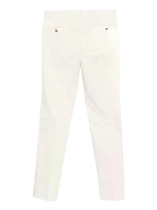 LUIGI BORRELLI Button-fastening Trousers - Neutrals