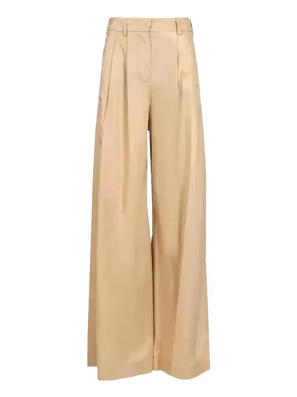 AL DUCA D’AOSTA 1902 Pleated Wide-leg Trousers - Neutrals