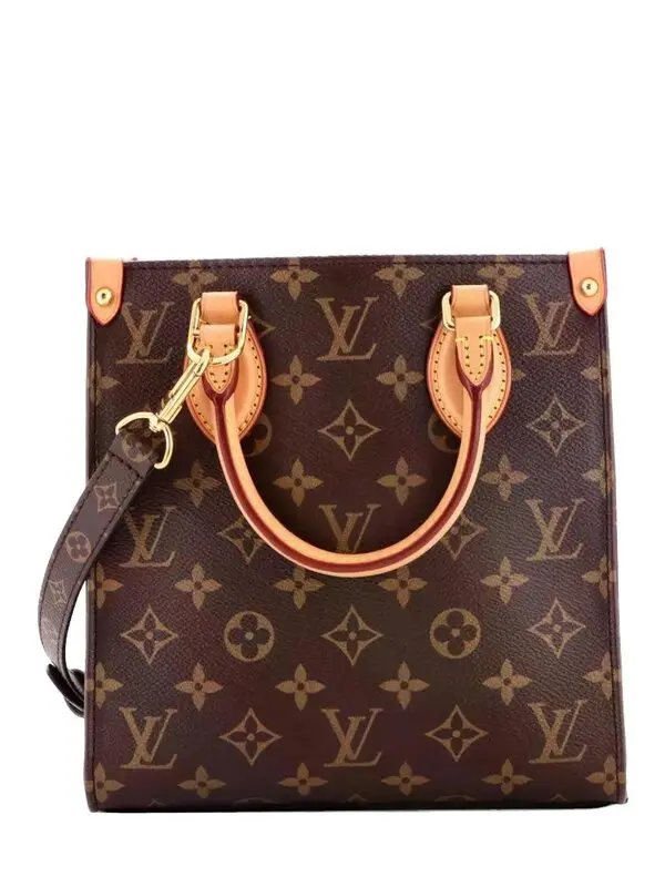 LOUIS VUITTON Monogram Canvas Bb Tote Bag - Brown