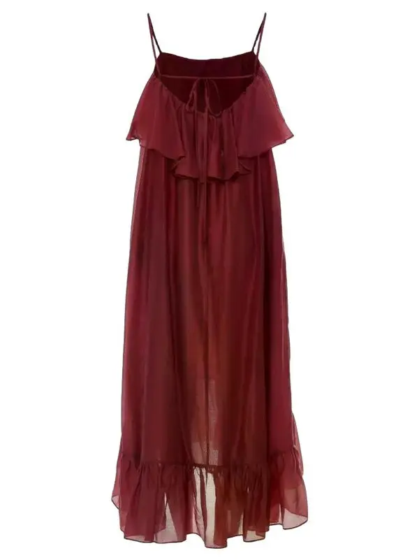 Devotion Twins Aura Maxi Dress - Red