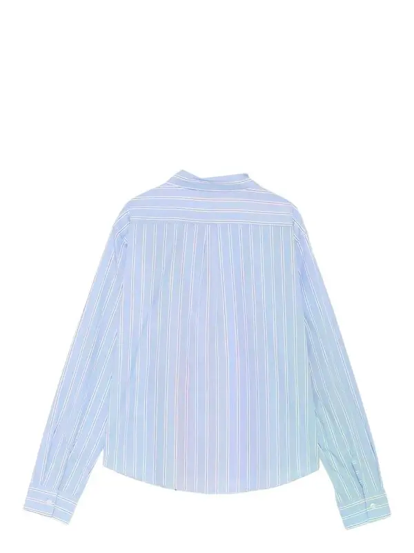 DANIELE FIESOLI Vertical Stripe Shirt - Blue