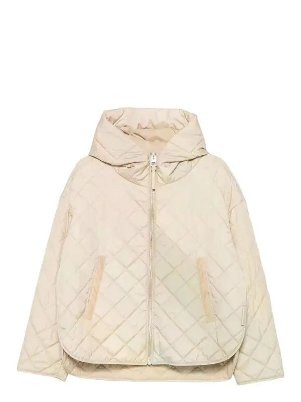 Marc O'polo Quilted Hooded Jacket - Neutrals