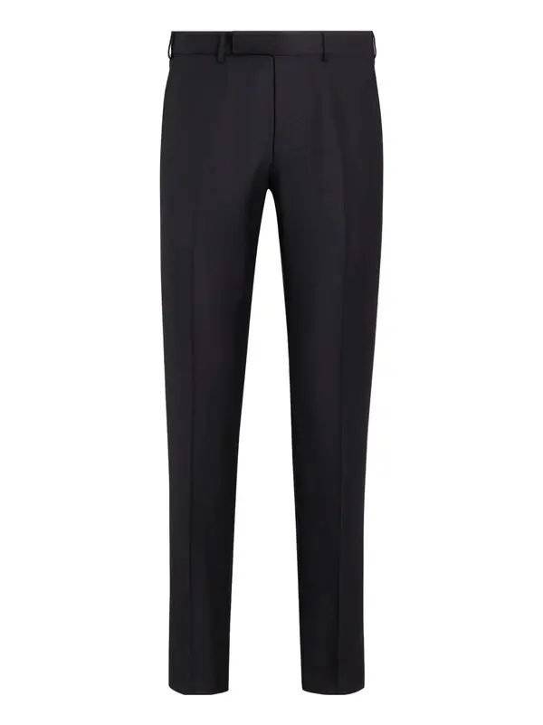 Zegna Trofeo Tailored Trousers - Black