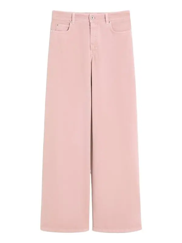 Max Mara Wide-leg Jeans - Pink