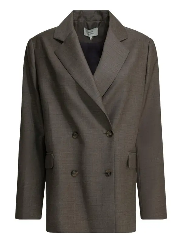 Loulou De Saison Donau Double-breasted Blazer - Brown