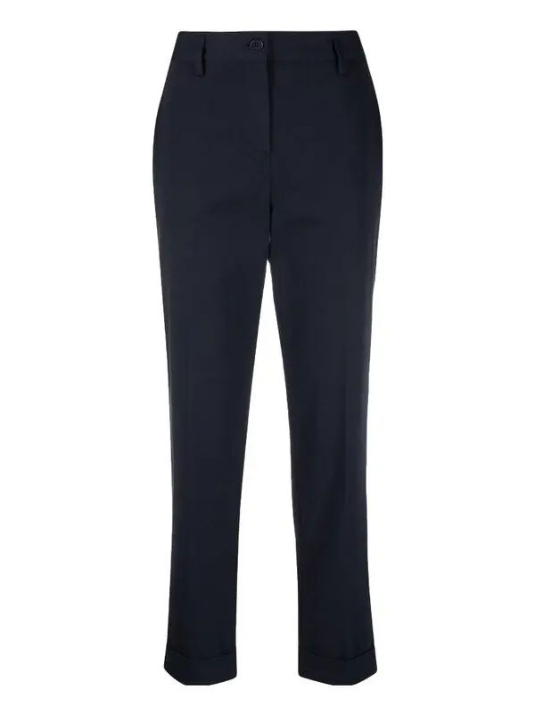 P.a.r.o.s.h High-waisted Tailored Trousers - Black