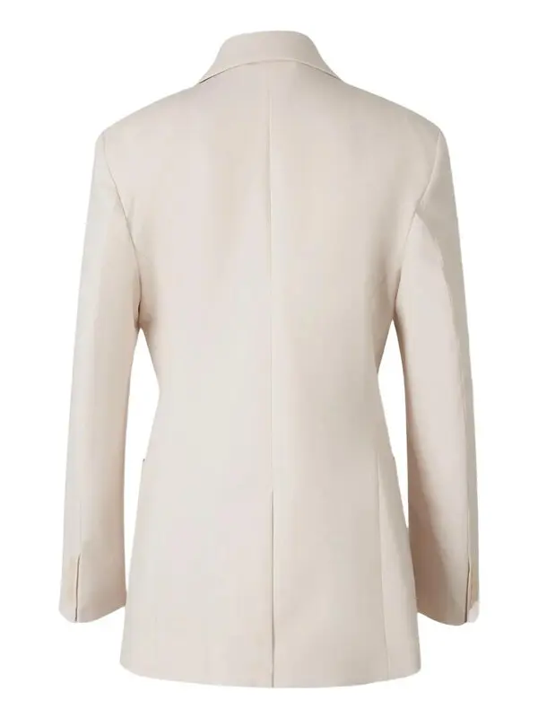 Victoria Beckham Patch Pocket Blazer - White