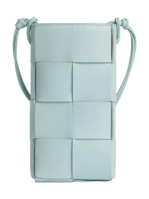 Bottega Veneta Intrecciato Phone Case - Green