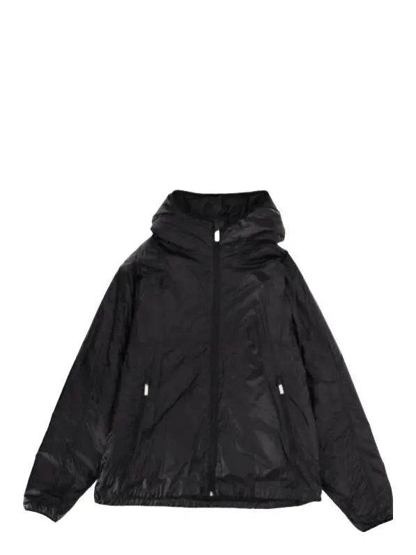 Herno Relaxed Hooded Jacket - Black