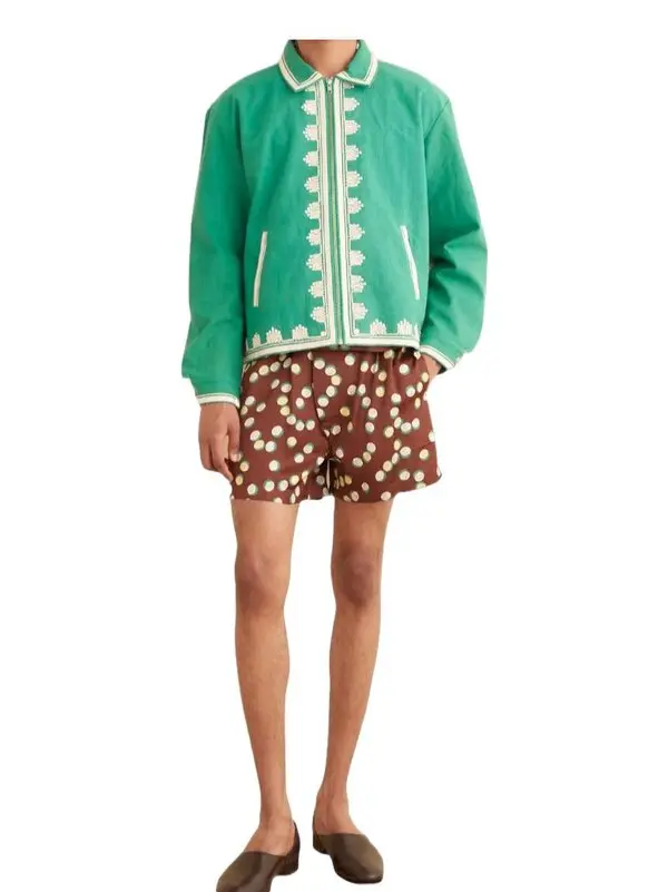 BODE Printed Shorts - Green