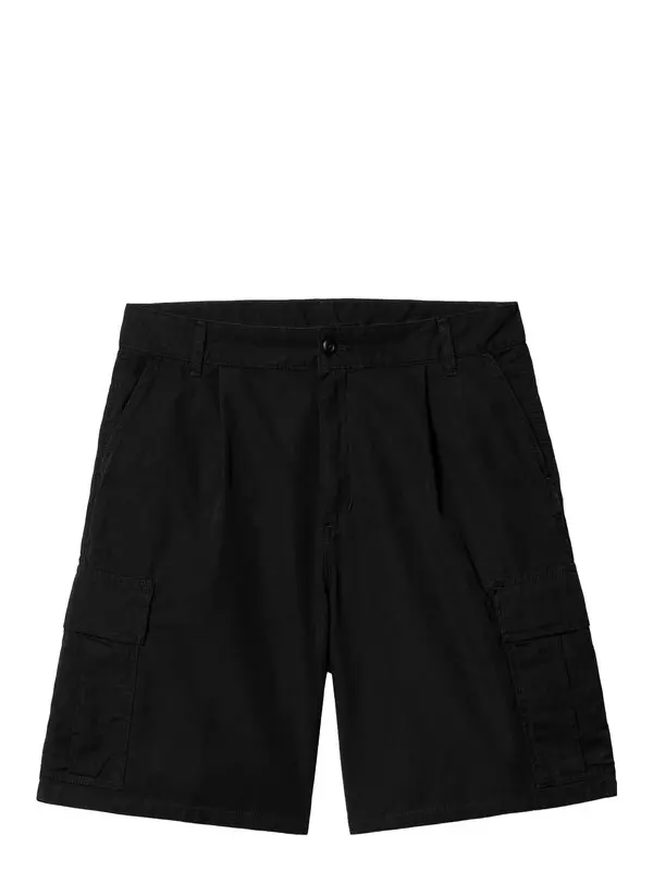 Carhartt Work In Progress Cargo Bermuda Shorts - Black (garment Dyed)