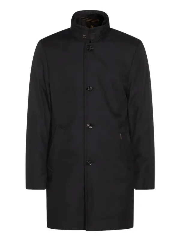 MOORER Bond-wi Single-breasted Jacket - Black