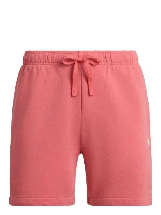 Ralph Lauren Polo Drawstring Fleece Shorts - Red