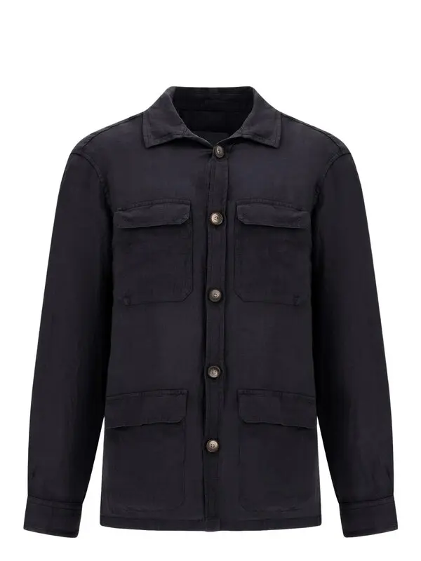 Herno Shirt Jacket - Black