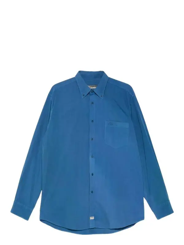 Missoni 2000s Button-down Chest-pocket Shirt - Blue