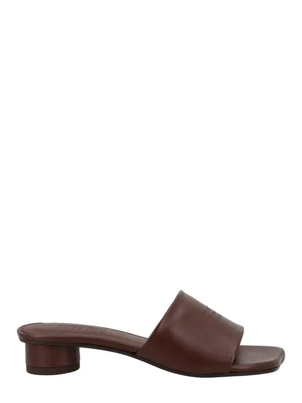 MAISON MARGIELA Anatomic" Heeled Sandals - Brown
