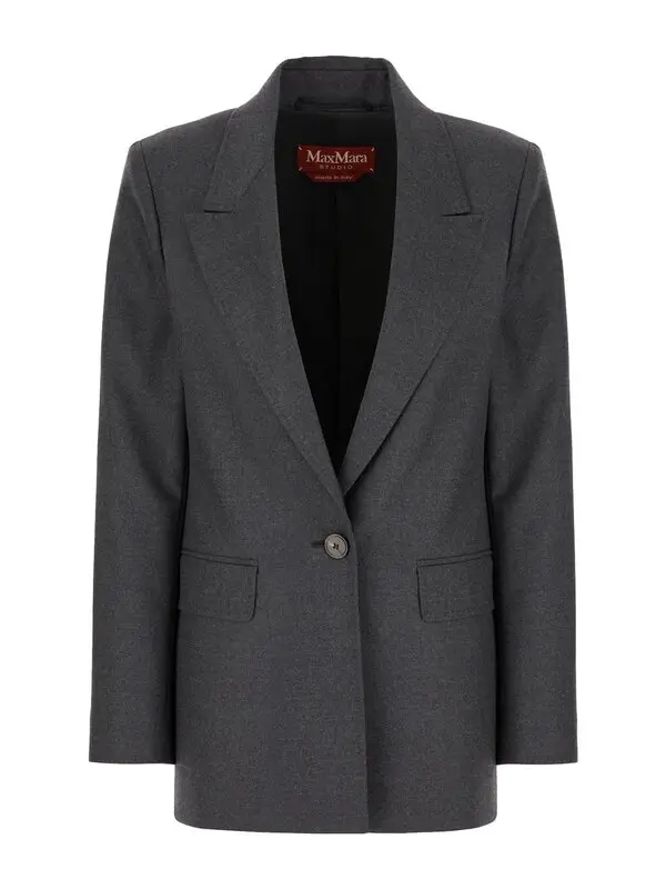Max Mara Single-breasted Blazer - Multicolor