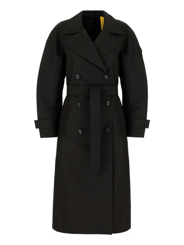 Moncler Double-breasted Trench Coat - Multicolor
