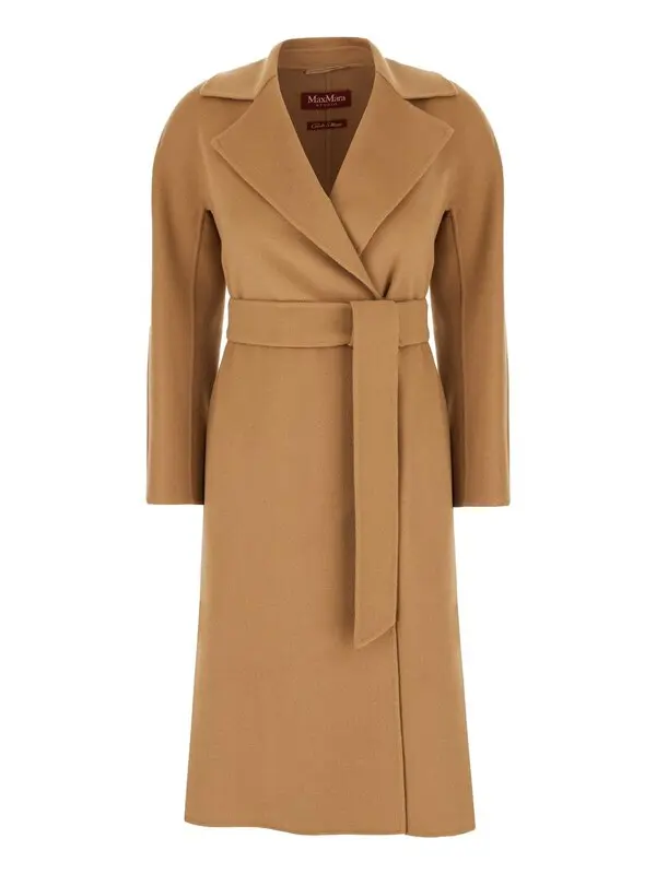 Max Mara Tailored Belted Coat - Multicolor