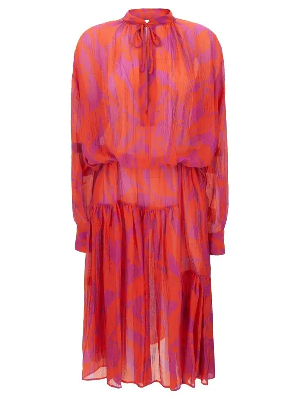 Dries Van Noten Printed Dress - Multicolor