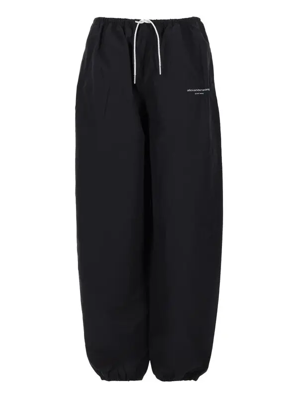 Alexander Wang Logo Track Pants - Black