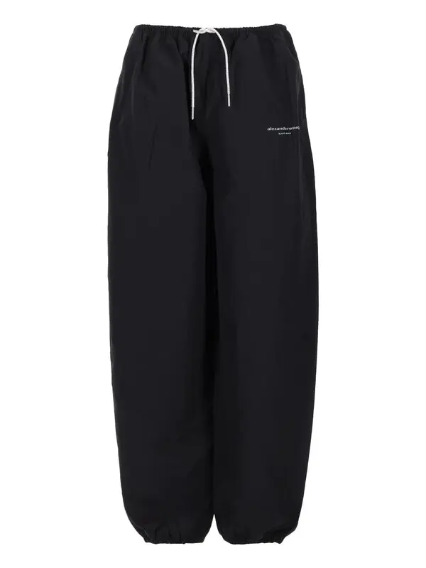Alexander Wang Logo Track Pants - Black