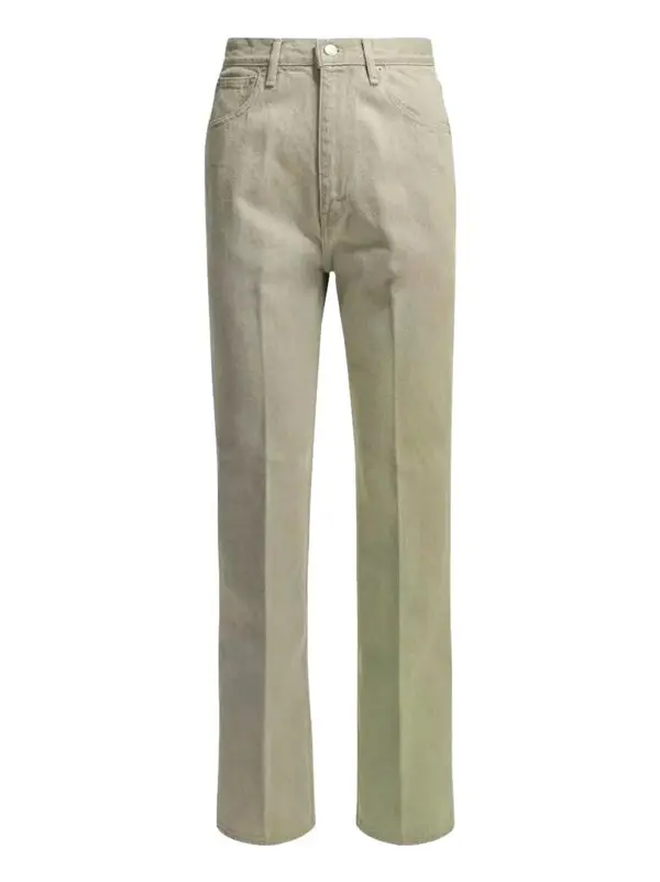 Auralee Pressed-crease Jeans - Neutrals