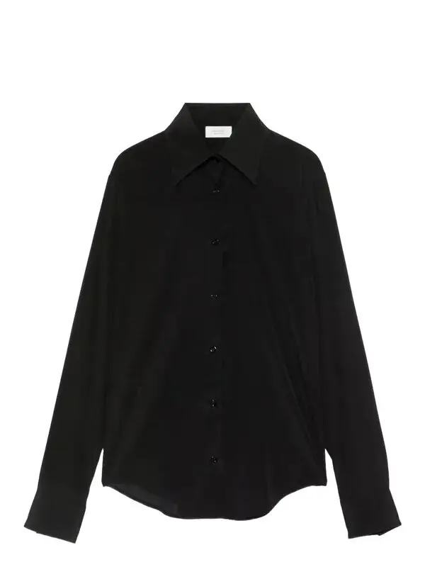 MAZZARELLI Gea Long-sleeve Shirt - Black