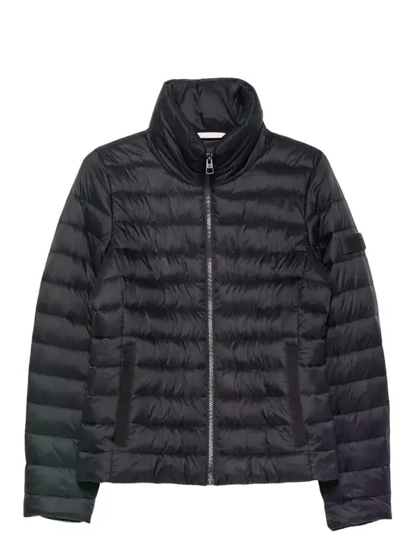 Marc O'polo Quilted Finish Funnel Neck Jacket - Blue