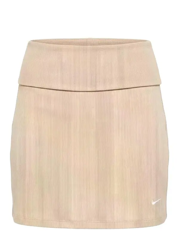 Nike Embroidered Mini Skort - Neutrals