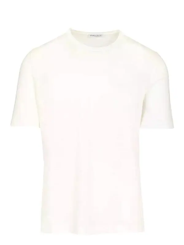 AL DUCA D’AOSTA 1902 Linen T-shirt - Neutrals