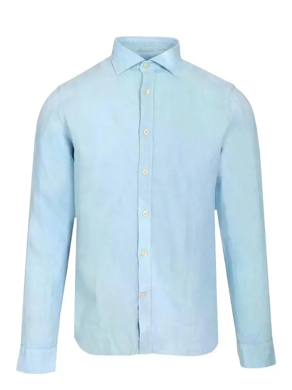 AL DUCA D’AOSTA 1902 Linen Shirt - Blue