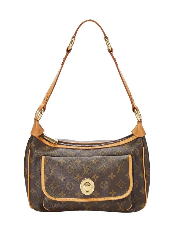 LOUIS VUITTON Monogram Canvas Tikal Shoulder Bag - Brown
