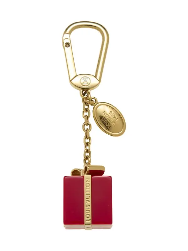 LOUIS VUITTON Acrylic Surprise Bag Charm - Red