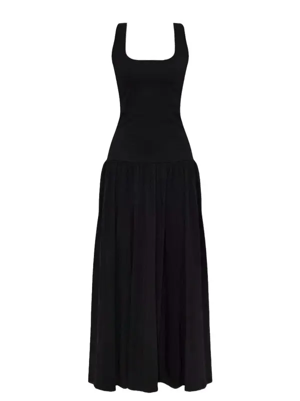 BY MALENE BIRGER Marcielle Gathered Maxi Dress - Black