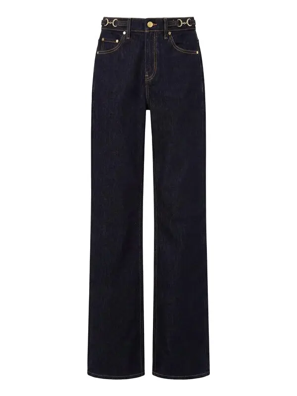 Ulla Johnson Colette Straight Leg Jean - Tigris