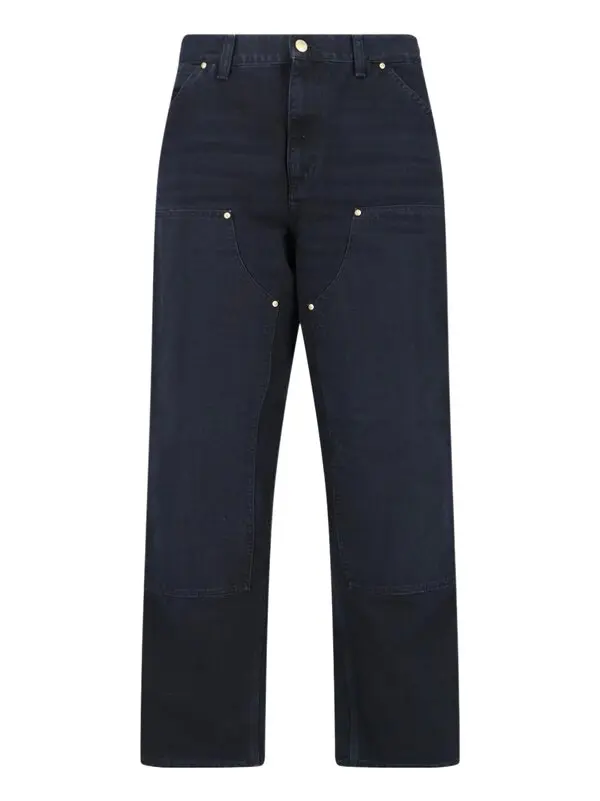 Carhartt Work In Progress Double Knee Work Pants - Black