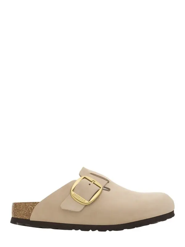 BIRKENSTOCK Boston Slipper With Adjustable Buckle - Sandcastle