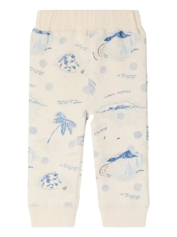 Bonpoint Printed Leggings - White