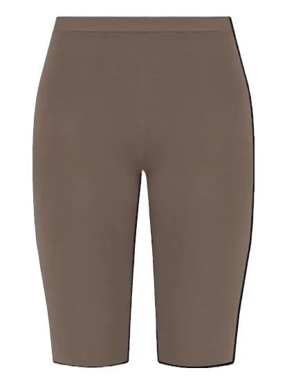 ENTIRE STUDIOS Ribbed Slim Fit Shorts - Green