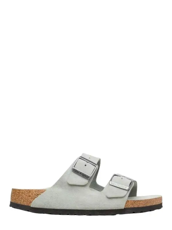 BIRKENSTOCK Arizona Flat Sandals - Pure Sage