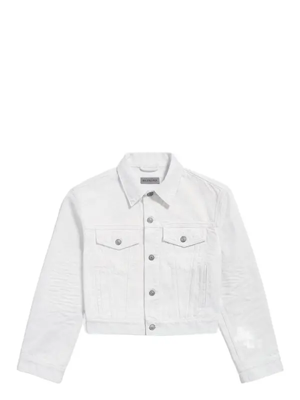 Balenciaga Classic Boxy Jacket - White
