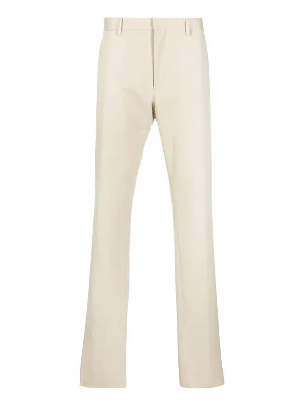 Zegna Tailored Straight-leg Trousers - Nude