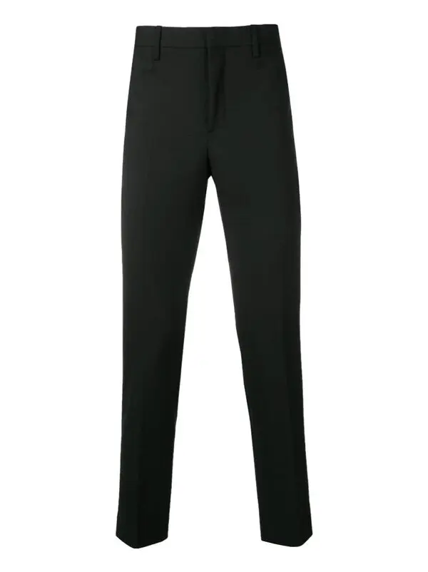 Neil Barrett Slim Suit Trousers With Side Stripe Detail - Black
